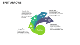 Split Arrows Template for PowerPoint and Google Slides - PPT Slides