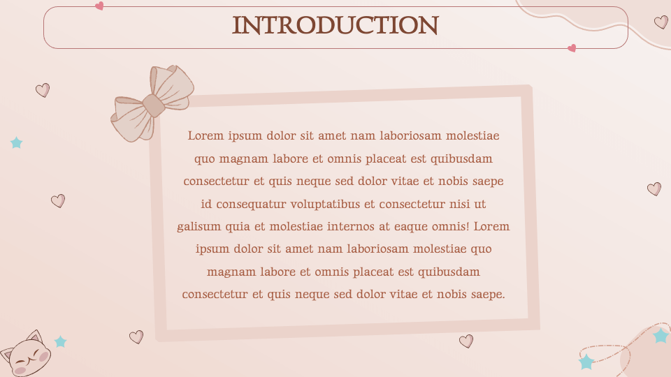 Free Cute Presentation Theme for Google Slides and PowerPoint