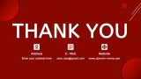 Red Pitch Deck for Google Slides and PowerPoint