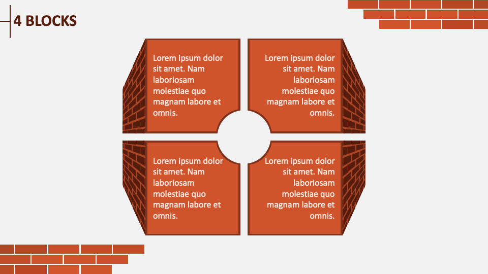 Brick Wall Presentation Theme for PowerPoint and Google Slides - PPT Slides
