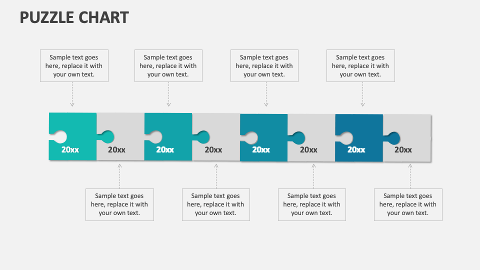 Puzzle Chart Template for PowerPoint and Google Slides - PPT Slides