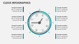 Clock Infographics PowerPoint and Google Slides Template - PPT Slides