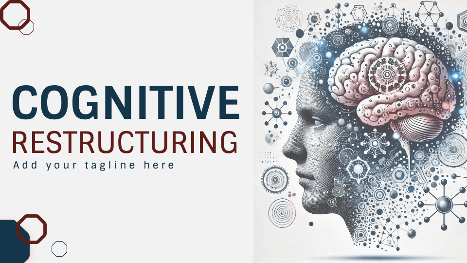 Cognitive Restructuring Template for Google Slides and PowerPoint - PPT Slides