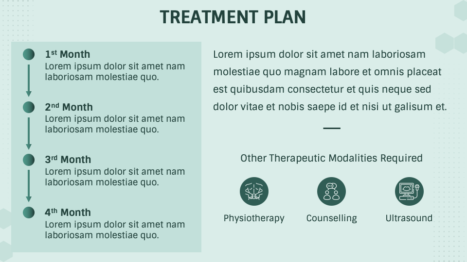 Free Patient Case Study Presentation for Google Slides and PowerPoint