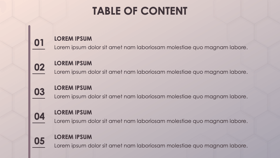 Free Hexagons Pattern Background Presentation for Google Slides and ...