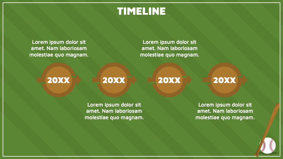 Free Baseball Presentation Theme for Google Slides and PowerPoint