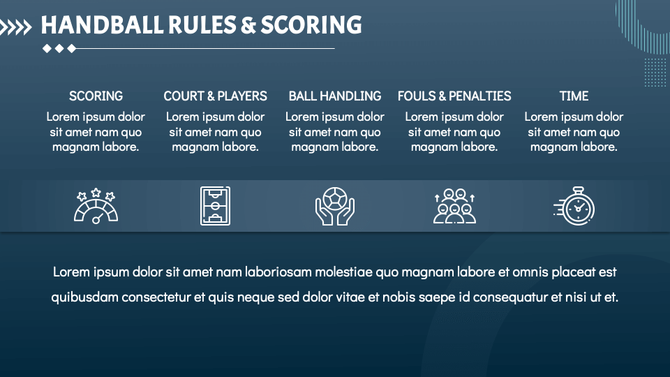 Free - Handball Presentation Theme for Google Slides and PowerPoint ...