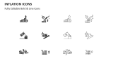 Inflation Icons for Google Slides and PowerPoint