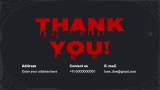 Horror Movie Presentation Theme for PowerPoint and Google Slides - PPT ...