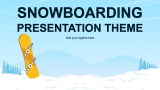 Free Snowboarding Presentation Theme for Google Slides and PowerPoint