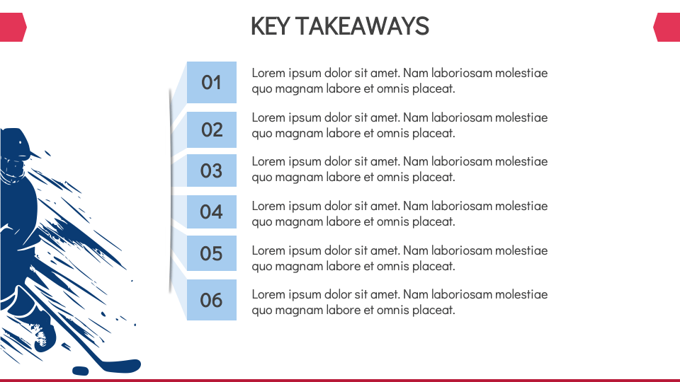 Free Ice Hockey Presentation Theme for Google Slides and PowerPoint