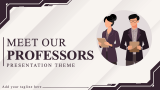 Free Meet Our Professors Presentation Template for Google Slides and ...