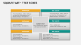 Square with Text Boxes Template for PowerPoint and Google Slides - PPT ...