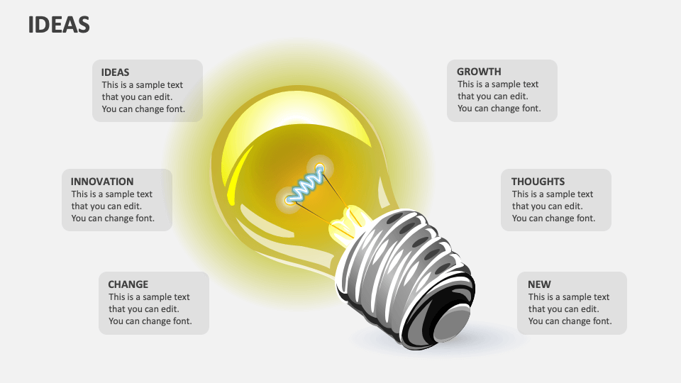 Ideas Template for PowerPoint and Google Slides - PPT Slides