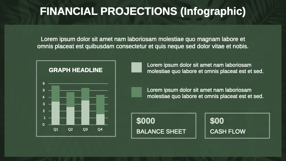 Free House Shaped Green Plant Presentation Template for Google Slides ...