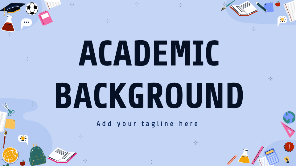 Free Academic Background Presentation for Google Slides and PowerPoint