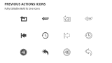 Previous Actions Icons for Google Slides and PowerPoint