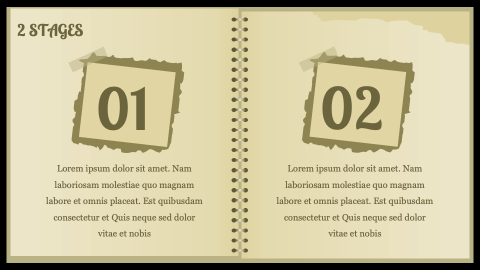 Free Scrapbook Theme for PowerPoint and Google Slides - PPT Slides