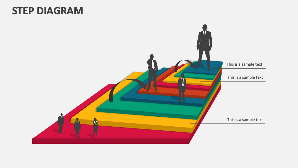 Step Diagram Template for PowerPoint and Google Slides - PPT Slides