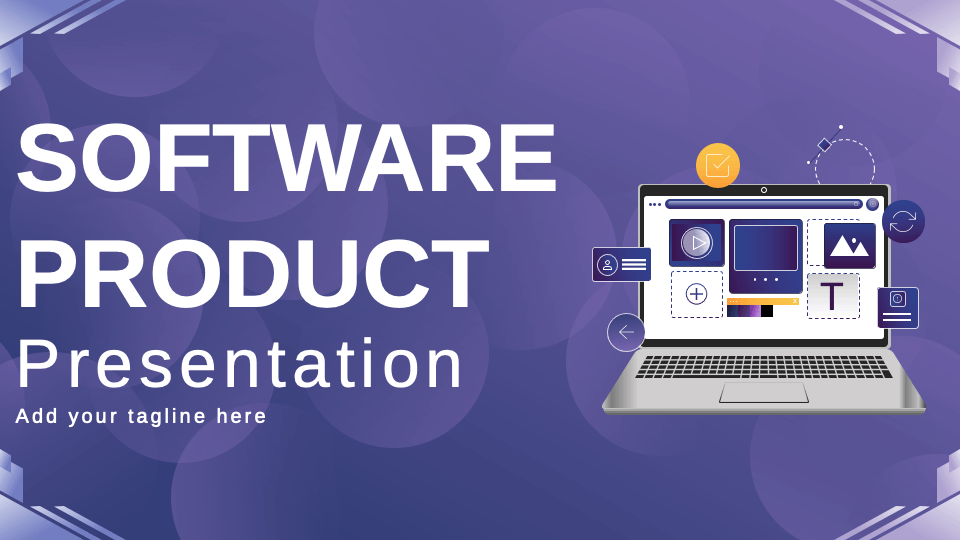 Software Product Presentation Template for Google Slides and PowerPoint - PPT Slides
