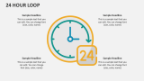 24 Hour Loop PowerPoint and Google Slides Template - PPT Slides