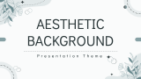 Aesthetic Background Presentation Theme for Google Slides and PowerPoint