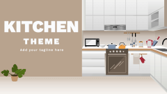 Free Kitchen Presentation Theme for Google Slides and PowerPoint