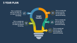 5 Year Plan PowerPoint and Google Slides Template - PPT Slides