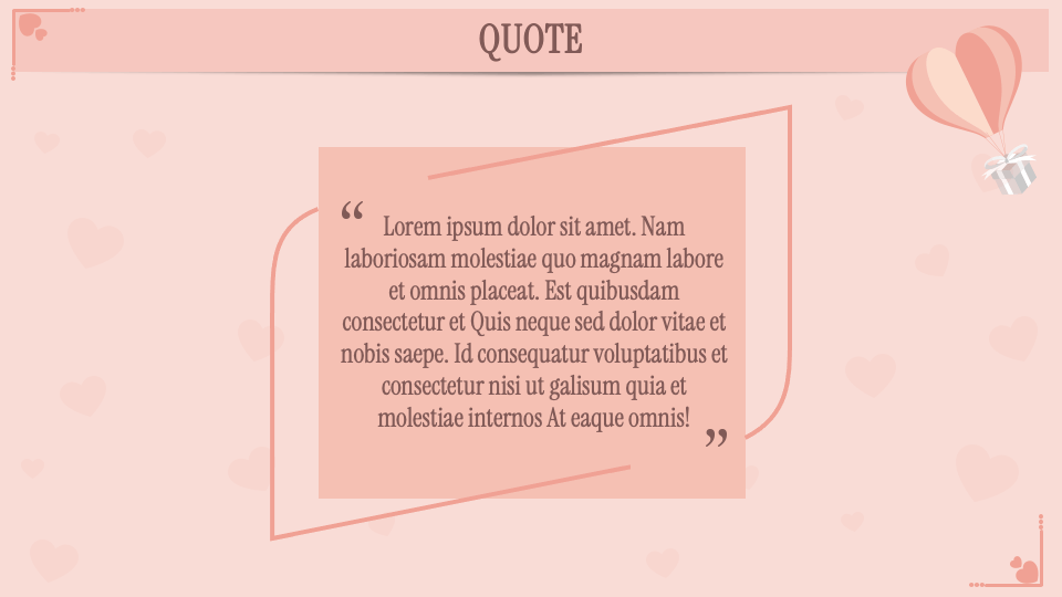 Love Presentation Theme for PowerPoint and Google Slides - PPT Slides