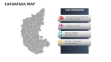 Karnataka Map for Google Slides and PowerPoint - PPT Slides
