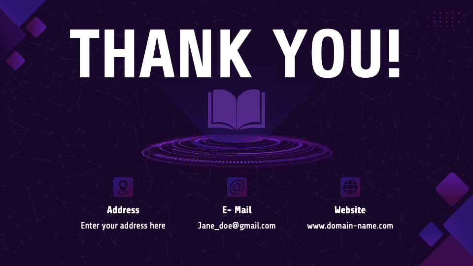 EdTech Startup Business Model Template for Google Slides and PowerPoint