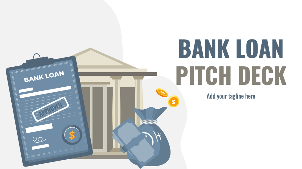 Bank Loan Pitch Deck for PowerPoint and Google Slides - PPT Slides