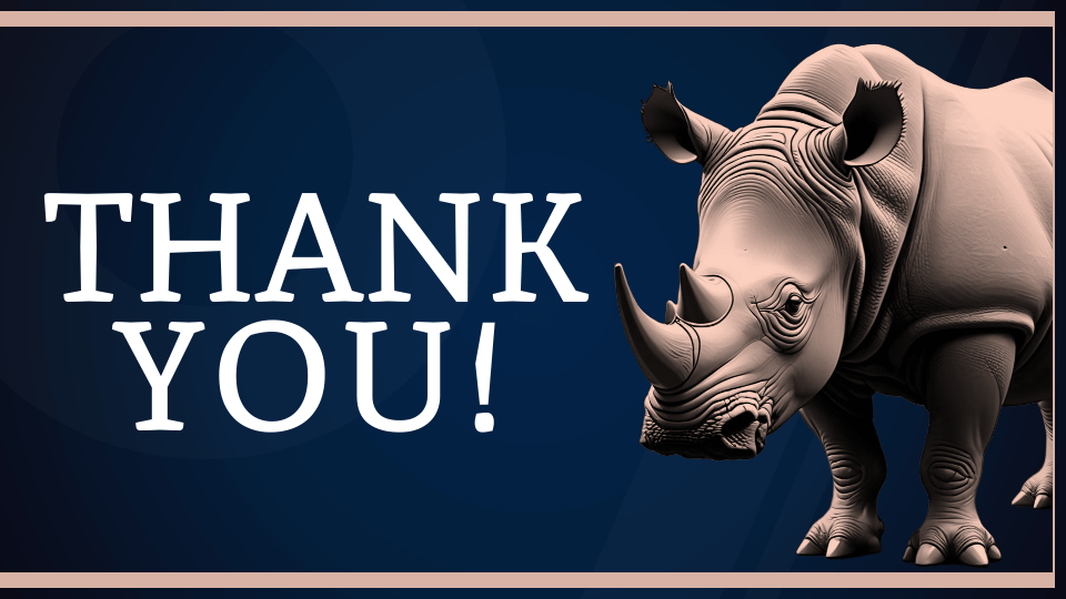 Free - Project Rhino Template for Google Slides and PowerPoint - PPT Slides