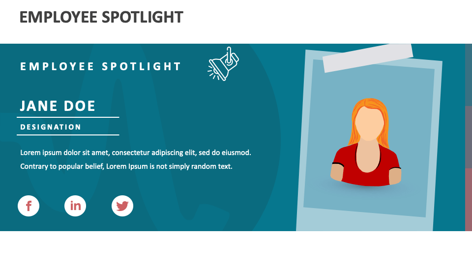 Employee Spotlight Template for PowerPoint and Google Slides - PPT Slides