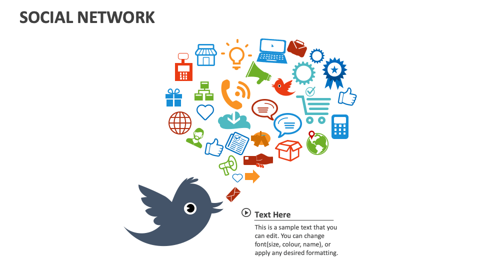 Social Network Template for PowerPoint and Google Slides - PPT Slides