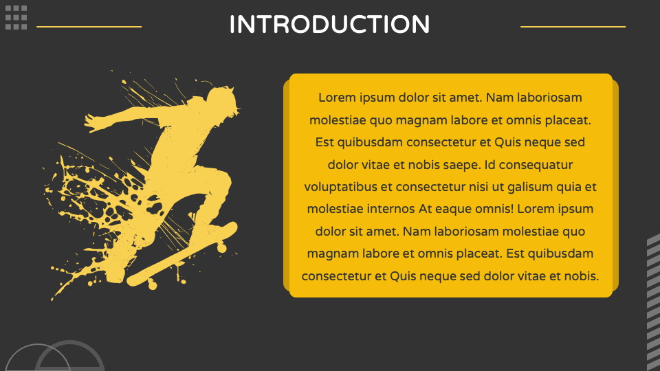 Free Skateboarding Presentation Theme for Google Slides and PowerPoint