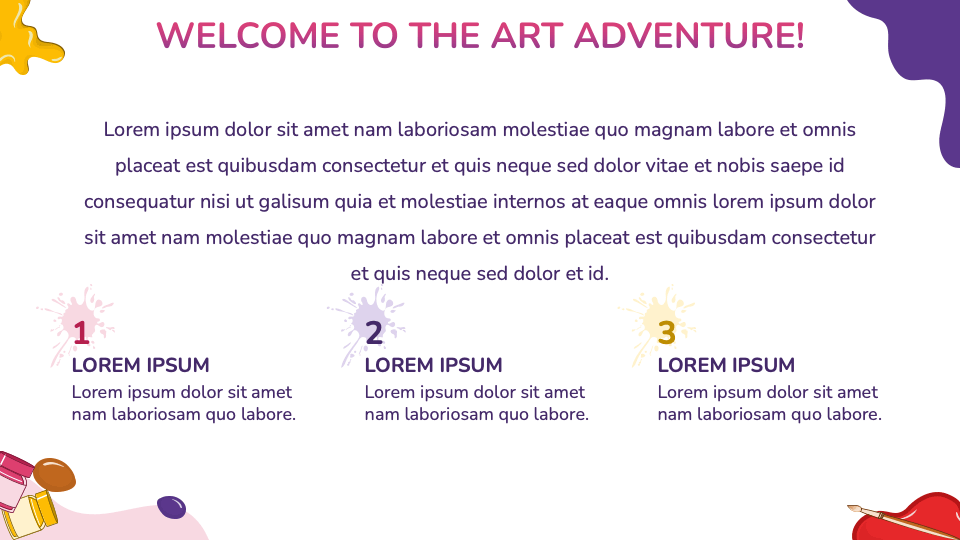 Free - Art Education for Kids Template for Google Slides and PowerPoint ...