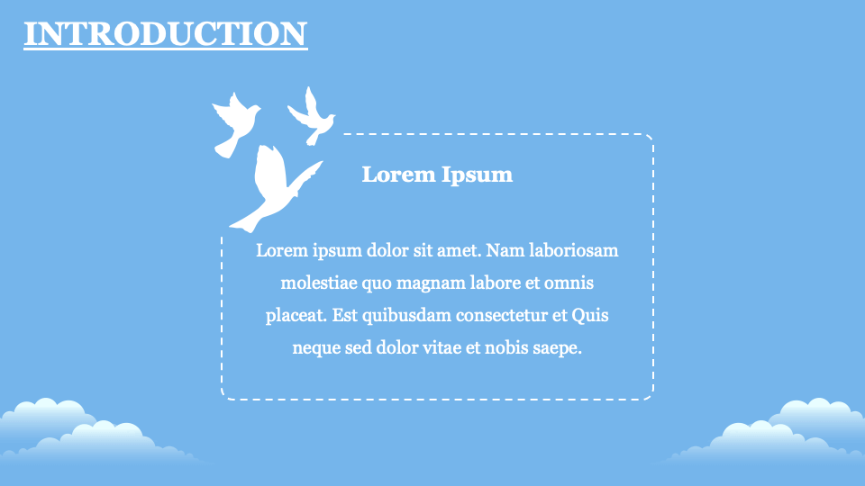 Free Sky Presentation Theme for PowerPoint and Google Slides - PPT Slides