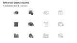 Finished Goods Icons for Google Slides and PowerPoint