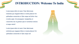 Free Presentation About India for Google Slides and PowerPoint