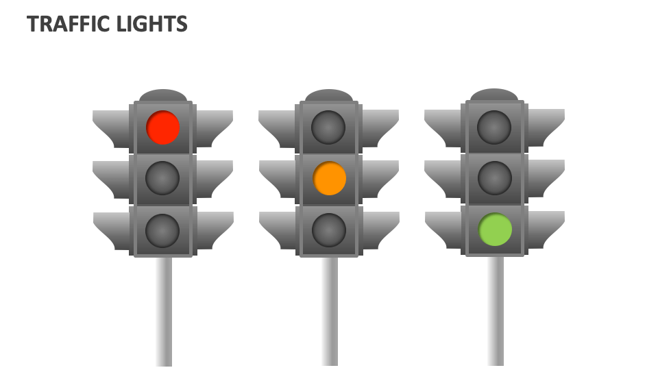 Traffic Lights Template for PowerPoint and Google Slides - PPT Slides