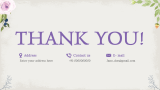 Free Watercolor Floral Presentation Theme for Google Slides and PowerPoint