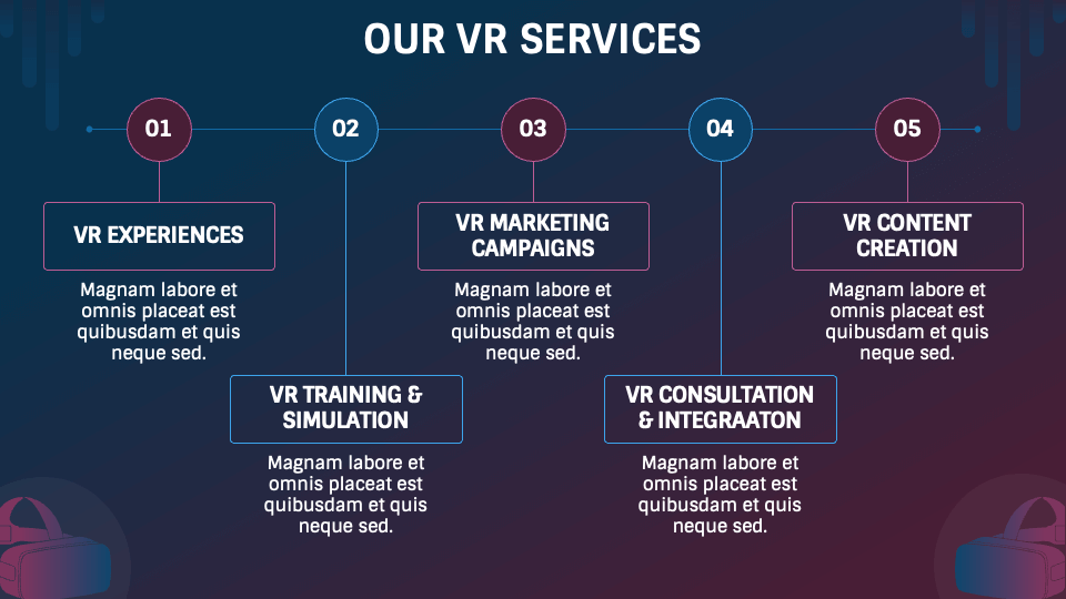 VR Agency Business Plan Template for Google Slides and PowerPoint