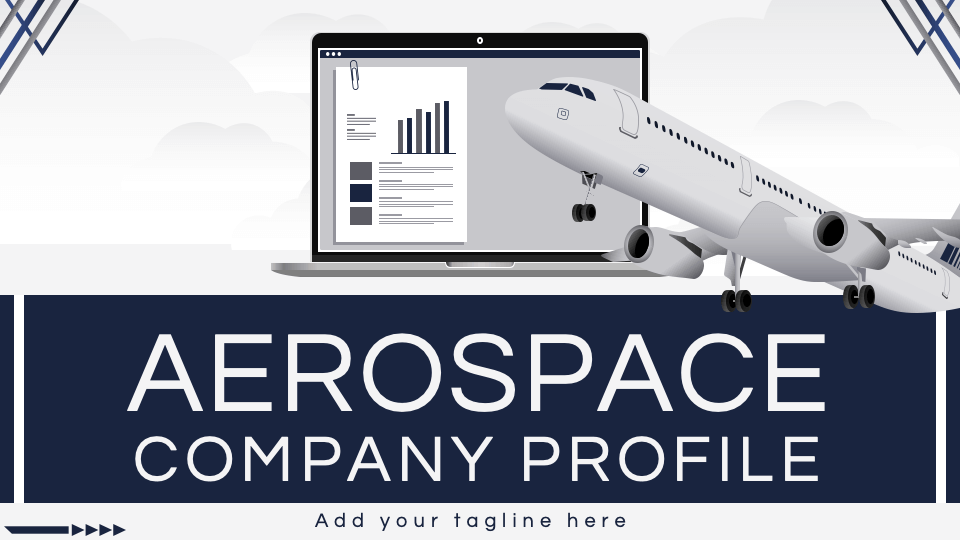 Aerospace Company Profile Template for Google Slides and PowerPoint ...