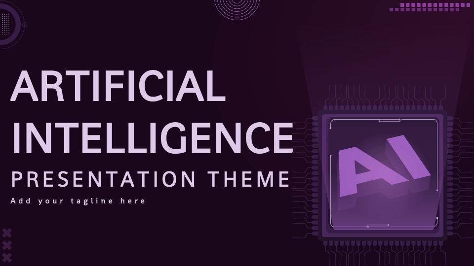 Artificial Intelligence (AI) Theme for Google Slides and PowerPoint
