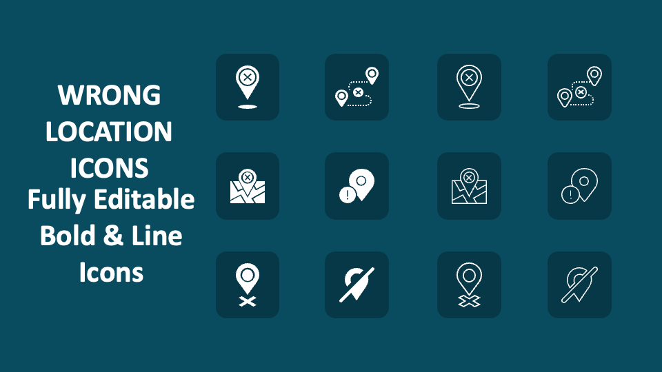 Wrong Location Icons for Google Slides and PowerPoint