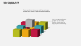 3D Squares Template for PowerPoint and Google Slides - PPT Slides