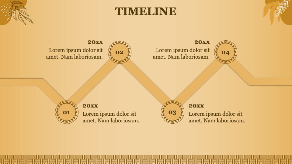 Weave Pattern Presentation Theme for PowerPoint and Google Slides - PPT ...