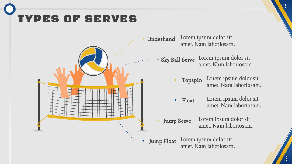 Free Volleyball Theme for Google Slides and PowerPoint