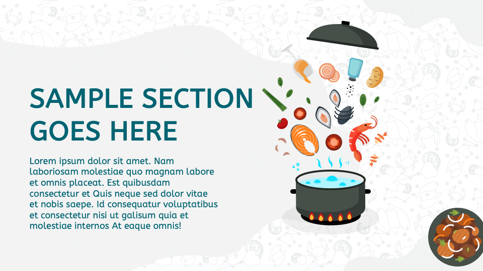 Free Seafood Restaurant Theme for Google Slides and PowerPoint